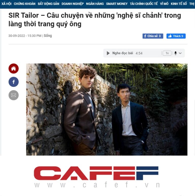 SIR Tailor: May Vest Cưới - Vest công sở - Đồng phục Cao cấp